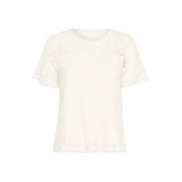 Cream Blouse 'CR Kit' female size L Wool white
