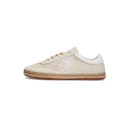 Tommy Hilfiger Sneaker 'Logo Rope Midsole' Damen Gr&ouml;&szlig;e 39 beige / wei&szlig; Sommerschuhe