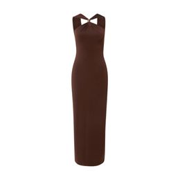 ABOUT YOU Kleid 'Aurelie' Damen Gr&ouml;&szlig;e 38 dunkelbraun Sommerkleid