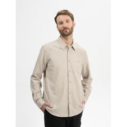 Mela Button Up Shirt 'Sahel' male size S Light beige