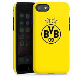 DeinDesign iPhone SE (2020) Handy Panzer Handyh&uuml;lle robuste Outdoor H&uuml;lle Schutzh&uuml;lle matt Borussia Dortmund Bvb Star Tough Case
