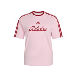 adidas Sportswear Funktionsshirt 'Lux Tiro' Damen Gr&ouml;&szlig;e XL rosa / rot