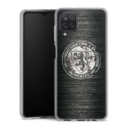 DeinDesign Galaxy A12 Handy Silikon H&uuml;lle Case transparent Handyh&uuml;lle Eintracht Braunschweig Logo Official Licensed Product Silikon Case