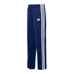 ADIDAS SPORTSWEAR Workout Pants 'ESSENTIALS CLIMACOOL TRACK' boy size 140 Dark blue / White