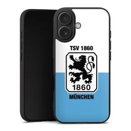 DeinDesign iPhone 17 Handy Premium Silikon H&uuml;lle Handyh&uuml;lle schwarz Case Official Licensed Product Coat Of Arms Tsv 1860 M&uuml;nchen Silikon Premium Case