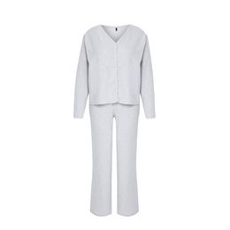 Trendyol Pyjama Damen Gr&ouml;&szlig;e S graumeliert Sommerkleid