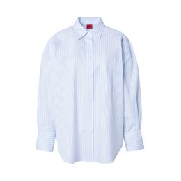 Hugo Bluse 'Eustyna' Damen Gr&ouml;&szlig;e M hellblau / wei&szlig;