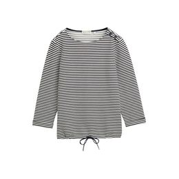 TOM TAILOR Shirt female size M Dark blue / White