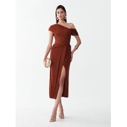 BWLDR Kleid 'JENI' Damen Gr&ouml;&szlig;e 36 braun Sommerkleid