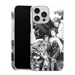 DeinDesign iPhone 13 Pro Handy Premium Case Smartphone Handyh&uuml;lle Schutzh&uuml;lle matt Star Wars Official Licensed Product Darth Vader Premium Case