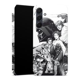 DeinDesign Galaxy A55 5G Handy Premium Case Smartphone Handyh&uuml;lle Schutzh&uuml;lle matt Star Wars Official Licensed Product Darth Vader Premium Case