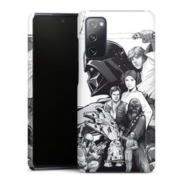 DeinDesign Galaxy S20 FE Handy Premium Case Smartphone Handyh&uuml;lle Schutzh&uuml;lle gl&auml;nzend Star Wars Official Licensed Product Darth Vader Premium Case
