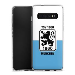 DeinDesign Galaxy S10 Plus Handy Silikon H&uuml;lle Case transparent Handyh&uuml;lle Official Licensed Product Coat Of Arms Tsv 1860 M&uuml;nchen Silikon Case