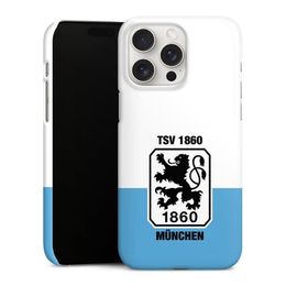 DeinDesign iPhone 15 Pro Max Handy Premium Case Smartphone Handyh&uuml;lle Schutzh&uuml;lle gl&auml;nzend Official Licensed Product Coat Of Arms Tsv 1860 M&uuml;nchen Premium Case