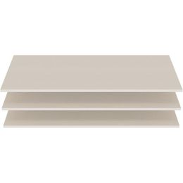 Woood Einlegeboden &raquo;Olivia Set aus FSC Massivkiefer B 102 x T 54 x H 5 cm&laquo; 3 Stk. tlg. FSC Massivkiefer geschliffen, kompatibel mit Olivia-