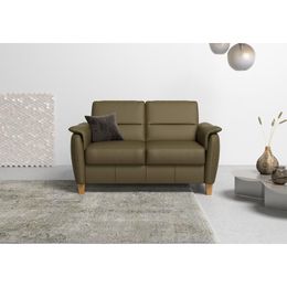 Home Affaire 2-Sitzer &raquo;Palmera, B: 149 cm&laquo; mit Federkern gr&uuml;n Luxus-Microfaser (100% Polyester);Struktur (100% Polyester);Luxus-Microfaser in 