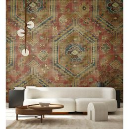 marburg Fototapete &raquo;Tarah&laquo; matt glatt moderne Tapete f&uuml;r Wohnzimmer Schlafzimmer K&uuml;che rot Vlies B/L: 2,12m x 2,7m, Rollen: 1