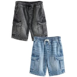 Next Shorts Jungen Gr&ouml;&szlig;e 158 blue denim / black denim