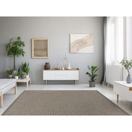 Dekowe Sisalteppich &raquo;Mara S2 mit Bord&uuml;re&laquo; rechteckig 5 mm H&ouml;he Flachgewebe, Material: 100% Sisal, Wohnzimmer, Kundenliebling grau Sisal B : 80cm 1 Stk., 5mm,