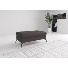 Sit & More sit&more Polsterhocker &raquo;Amica&laquo; mit Stauraum braun B/H/T: 102cm x 47cm x 69cm, NaturLEDER ,mit Stauraum