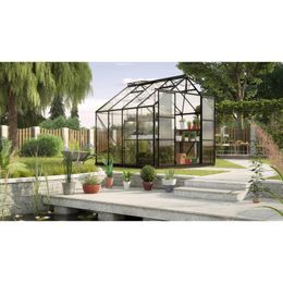 Vitavia Gew&auml;chshaus &raquo;Uranus 6700&laquo; schwarz B/H/T: 254cm x 254cm