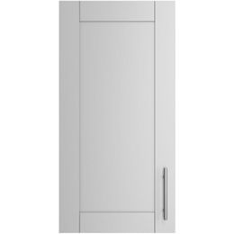 Optifit H&auml;ngeschrank &raquo;Ahus&laquo; Breite 45 cm grau hellgrau, B/H/T: 45cm x 89,6cm x 34,9cm, T&uuml;ren: 1 Stk.