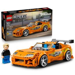 Lego Konstruktionsspielsteine &raquo;The Fast and The Furious Toyota Supra MK4 (77260)&laquo; Lego Speed Champions; Made in Europe Einheitsgr&ouml;&szlig;e 