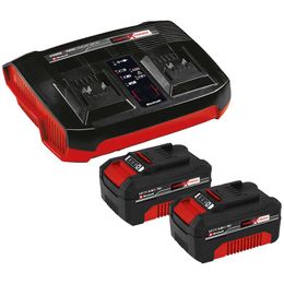 Einhell Akku Starter-Set &raquo;&raquo;PXC-Starter-Kit&laquo;&laquo; 18 V, 4 Ah, inkl. Ladeger&auml;t transparent Dank hochwertiger Li-Ion Zellen kein Memoryeffekt