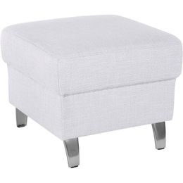 Sit & More sit&more Hocker &raquo;Arngast&laquo; silber Luxus-Microfaser ALTARA NUBUCK (100% Polyester);Struktur (100% Polyester);Flachgewebe (90% Polyester; 10% Polyamid) B