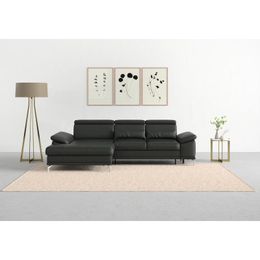 Sit & More sit&more Ecksofa &raquo;Cabrio L-Form, B: 295 cm, mit Sitztiefen-, Arm- & Kopfteilverstellung&laquo; 2 Nierenkissen, Federkern, optional Schlaffunktion und 