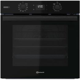 Bauknecht Pyrolyse Backofen &raquo;BBA2S85PU1K&laquo; mit 1-fach-Teleskopauszug mit Pyrolyse-Selbstreinigung GentleSteam &ndash; f&uuml;r ein saftiges Inneres und ein 