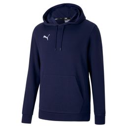 PUMA Athletic Sweatshirt 'Team Goal 23' male size XS Dark blue / White