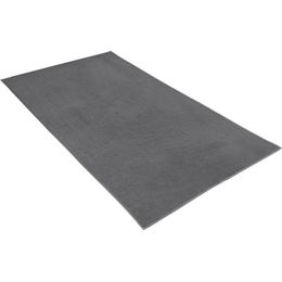 Vossen Strandtuch &raquo;Beach Club&laquo; Badetuch, Uni Farben, mit Schriftzug grau Frotteevelours, Obermaterial: 100% Baumwolle B/L: 100cmx180cm, 1 Stk., 