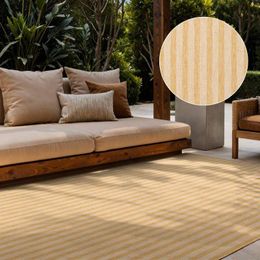 Ted Baker Teppich &raquo;Linley, Wendeteppich&laquo; rechteckig 8 mm H&ouml;he Designteppich, Wetterfest, Pflegeleicht, Modern, Wohnzimmer, Terrasse beige Polypropylen B : 200cm