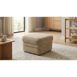 OTTO home Hocker &raquo;Nyborg&laquo; Polsterhocker passend zum Sofa, Breite 60 cm, individuell kombinieren beige 100% Polyester B/H/T: 60cm x 44cm x 60cm, 