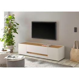 Home Affaire Lowboard &raquo;City/Giron, moderner TV-Schrank, Kommode, TV-Unterschrank&laquo; zeitlos, modern, ausreichend Stauraum, vielseitig einsetzbar wei&szlig; B/