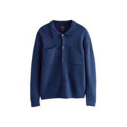 next Knit Cardigan male size XL marine blue