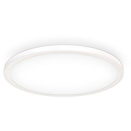 B.K.LICHT Panel LED-Modul 1 Stk. Neutralwei&szlig; Deckenleuchte, dimmbar, ultra-flach, indirektes Licht, neutralwei&szlig; wei&szlig; 1, &Oslash; 42cm H: 2,9cm, 1 Stk.