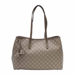 JOOP! Damen JOOP! Shopper &raquo;cortina 1.0 imogen shopper lho&laquo; Damen Handtasche, Schultertasche, Umh&auml;ngetasche mit modischen Quasten beige B/H/T: 40cm x 