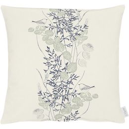 Apelt Dekokissen &raquo;5250&laquo; Kissenh&uuml;lle mit F&uuml;llung, 1 St&uuml;ck grau Polyester B/L: 48cm x 48cm, 1 Stk.
