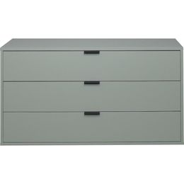 M&auml;usbacher Kommode &raquo;Bonnie&laquo; Kommode mit 3 Schubk&auml;sten gr&uuml;n Holzwerkstoff B/H/T: 119cm x 67cm x 45cm, 3 Stk.