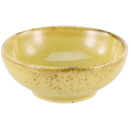 Creatable Dipschale &raquo;NATURE COLLECTION&laquo; 6 Stk. aus Steinzeug Snackschale, &Oslash; 11,5 cm gelb Steinzeug &Oslash; 11,5cm