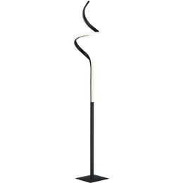 REALITY LEUCHTEN LED Stehlampe &raquo;Mira&laquo; LED-Board 1 Stk. Warmwei&szlig; mit Sensor Dimmer, Memoryfunktion, Touch-Steuerung, 3000K, 950 Lumen schwarz 1, &Oslash; 