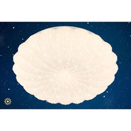 Briloner Leuchten LED Deckenleuchte &raquo;COSMO&laquo; LED-Board 1 Stk. 38,5x8,5 cm, Schlafzimmer, Wohnzimmer, Esszimmer, Flur, K&uuml;che wei&szlig; 1, H: 3cm, 1 Stk.