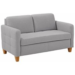 Home Affaire 2-Sitzer &raquo;Earl&laquo; grau Struktur fein (100% Polyester);Luxus-Microfaser ALTARA NUBUCK (100% Polyester);Luxus-Microfaser in Lederoptik (100% 