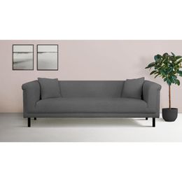 Home Affaire 3-Sitzer &raquo;AGNIA B/T/H: 210/85/71 cm&laquo; incl. Zierkissen, auch in Cord und Boucl&eacute; grau 100% Polyester B/H/T: 210cm x 71,5cm x 85cm, Boucl&eacute;
