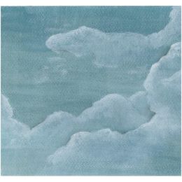 vtwonen Fototapete &raquo;Wolken&laquo; 3D-Optik glatt Blau - 318x300cm bunt Vlies B/L: 3,18m x 3m