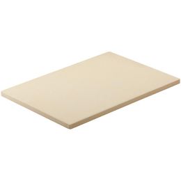 R&ouml;sle R&Ouml;SLE Backstein &raquo;f&uuml;r Grill und Backofen, 25235&laquo; Cordierit Pizzastein zum Backen von Pizza, Flammkuchen oder Brot, 42x30 cm beige Cordierit B/H/T: 30cm