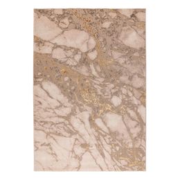 Kayoom Teppich &raquo;Mineral 425&laquo; rechteckig 12 mm H&ouml;he Kurzflor, Hoch Tief Struktur, Wohnzimmer Polypropylen B : 160cm 1 Stk., 12mm, L: 230cm