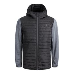 Jack & Jones Jack & Jones Jacke 'JJEMulti' Herren Gr&ouml;&szlig;e S graumeliert / schwarz Sommerjacke